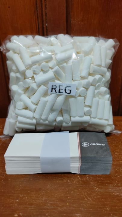 KERTAS PAPIR BUSA LINTING CROWN ALL VARIANT 500 LEMBAR 30 GRAM | Lazada ...