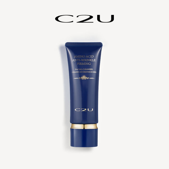 C2U | Amino Acid Anti-Wrinkle Tightening Cleansing Cream for Makeup ...
