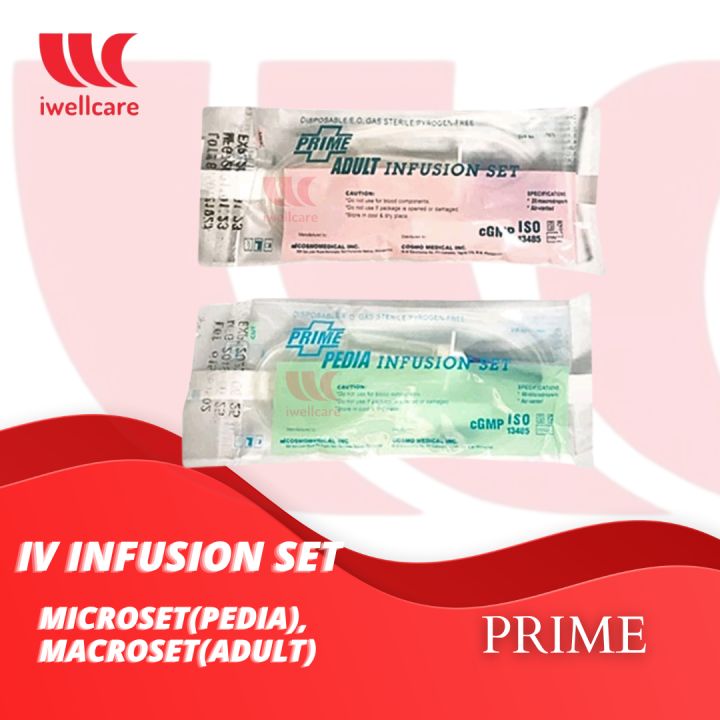 Maroset / Microset Infusion Set, PRIME | Lazada PH
