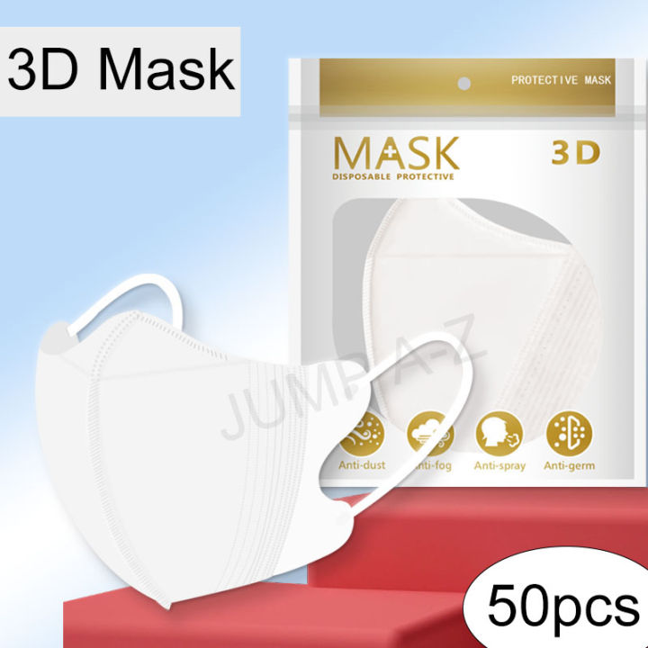 10PCS 3D Face Mask Nanofiber Filter Face Mask 3D face-lifting butterfly ...