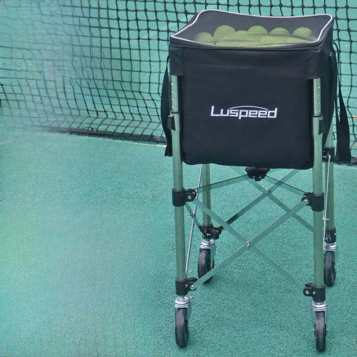 Portable Tennis Ball Picker Tennis Cart Tennis Box Basket Ball Basket ...