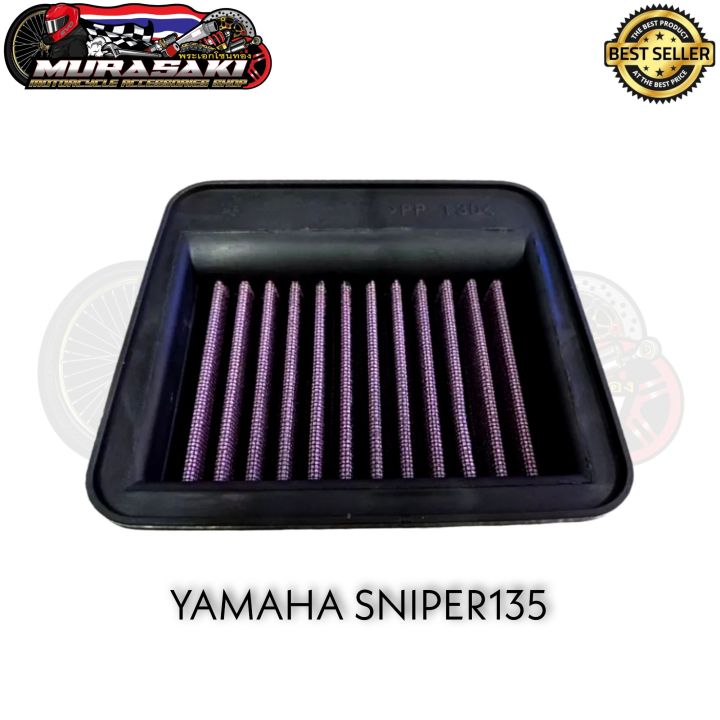 Washable Air Filter Yamaha Sniper135 / LC135 / Air Filter Sniper 135 ...