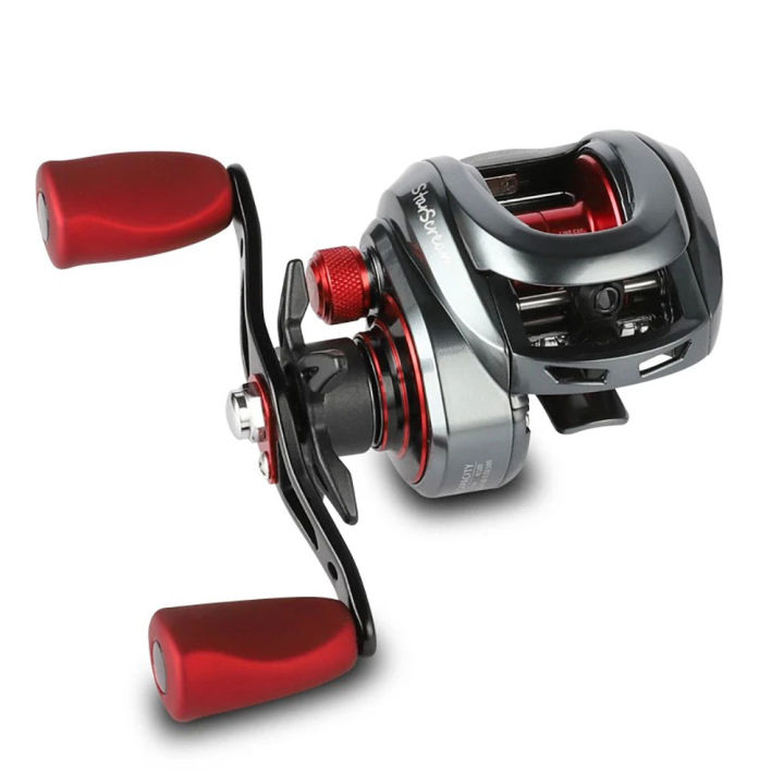 【TRAINFIS】TIGER Fishing Reel 8KG Drag Water Drop Reel Baitcasting Reel ...