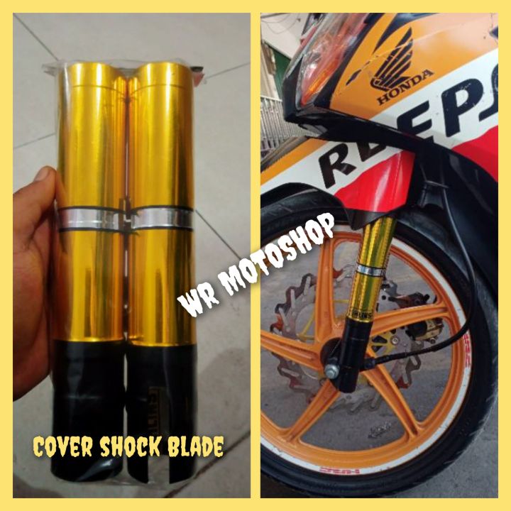 Cover shock depan motor Blade atau Pelindung Shockbreaker depan ...