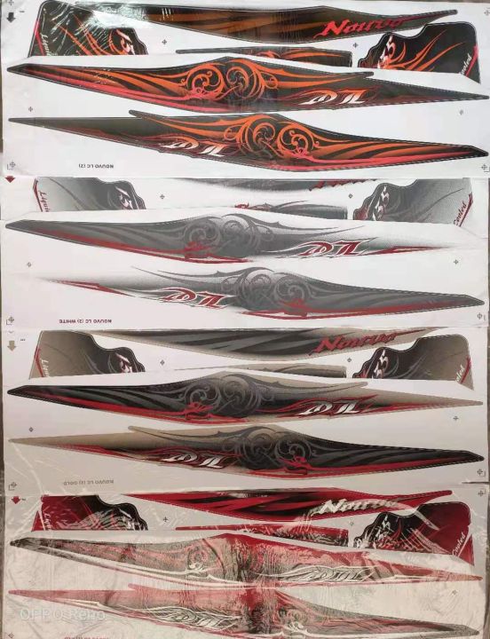 Yamaha Nouvo Lc (2) Body Sticker | Lazada