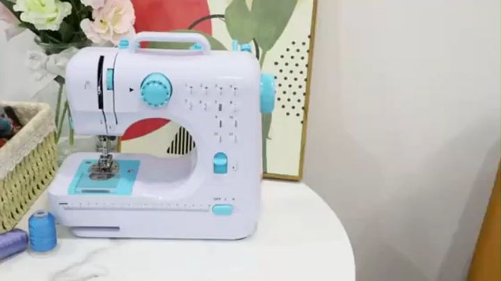 ZiinLife Electric Sewing Machine Set 12 Stitch Portable Sewing Machine ...