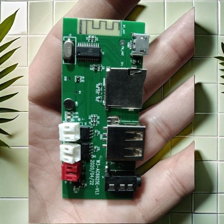 5W Bluetooth Speaker Main Board with Mic 4.2V Charge Discharge ...