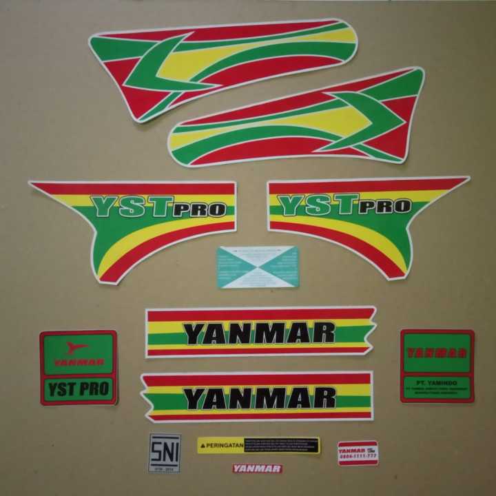 Stiker Traktor YST Pro Yanmar | Lazada Indonesia