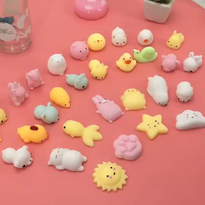 【Buy 2 Free 1】Squishy Toy Mini Animal Anti stress Ball | Squeeze Rising ...