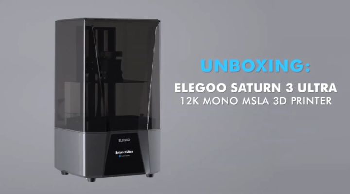 Máy in 3D resin Elegoo Saturn 3 Ultra 12K chuyên cho Nha Khoa & Nữ ...