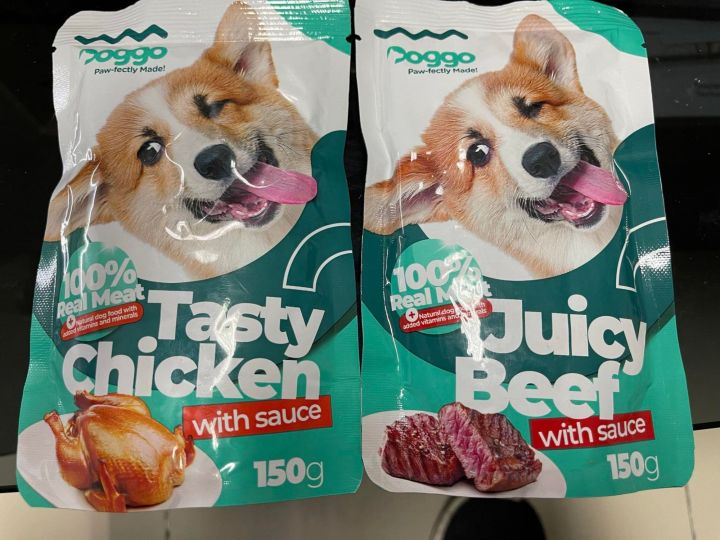 Doggo Dog food and Treat Wet food Beef Chicken | Lazada PH