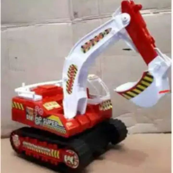 Mainan Mobil Konstruksi Beko Besar Excavator Truck Mainan Mobil Truk ...