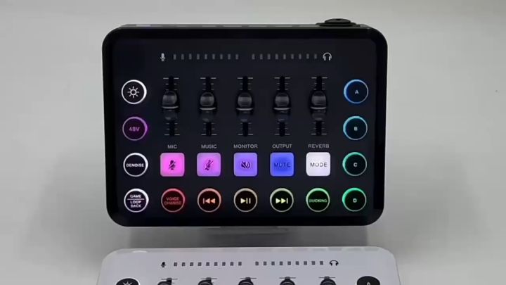 Kusky x100 bluetooth Sound Card dynamic Microphone Set Professional ...