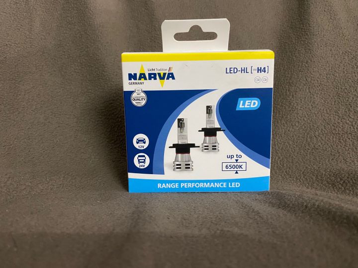 NARVA LED H4 Range Performance LED 6500K | Lazada