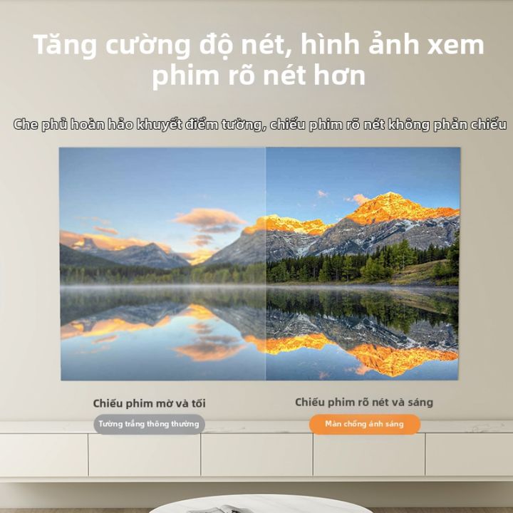YIMING | Anti-Glare Daytime Projection Screen 100in 4K | Lazada PH