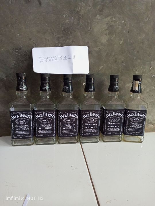 Botol Bekas Jack Daniels Botol Miras Jack daniels Botol kosong miras jackdaniels Botol koleksi ...