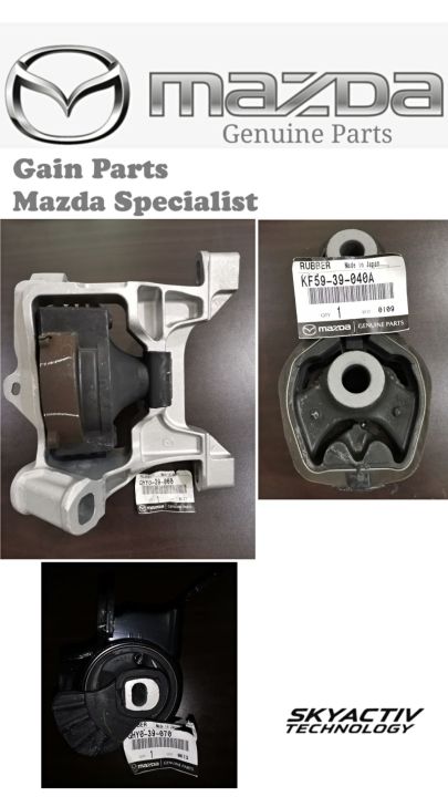 Skyactiv 2.0L, Mazda 3, Mazda 6, Mazda CX-5, Engine Mounting Set, RH ...
