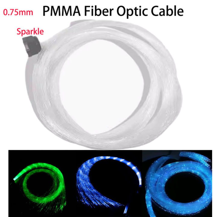 0.75mm Influencer-style drooping fiber optic lights for a clear bar ...
