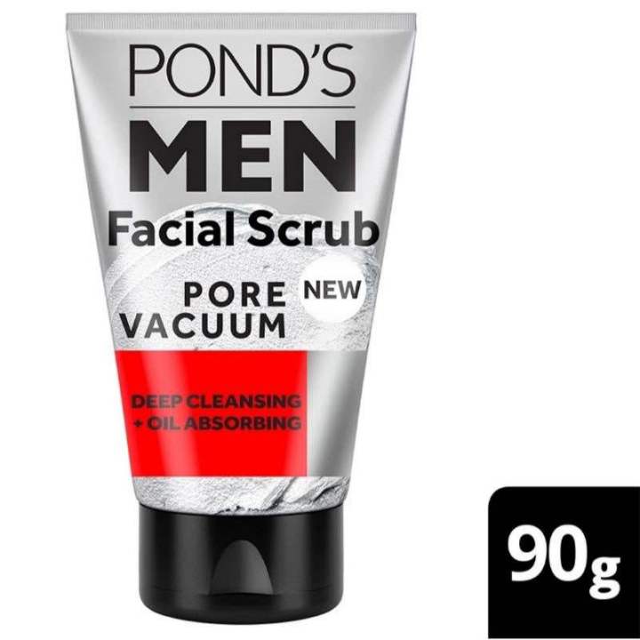 PONDS MEN Pore Vacuum Foam+Scrub 90ml | Lazada Indonesia