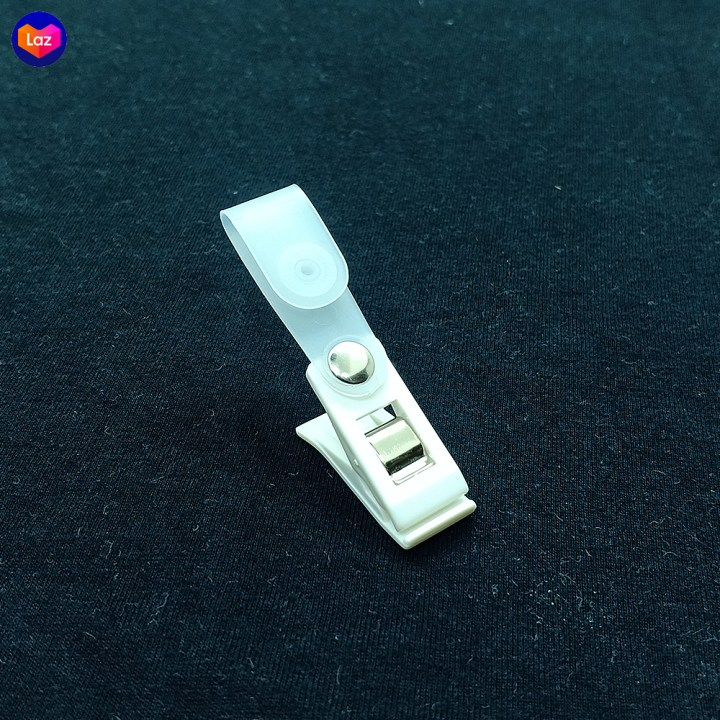 Klip Jepitan ID Card Jepitan Buaya Clip ID Card Jepitan Plastik Name Tag Klip Cover Tanda ...