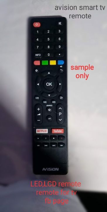 avision smart TV remote,100% na gagana sa tv mo | Lazada PH