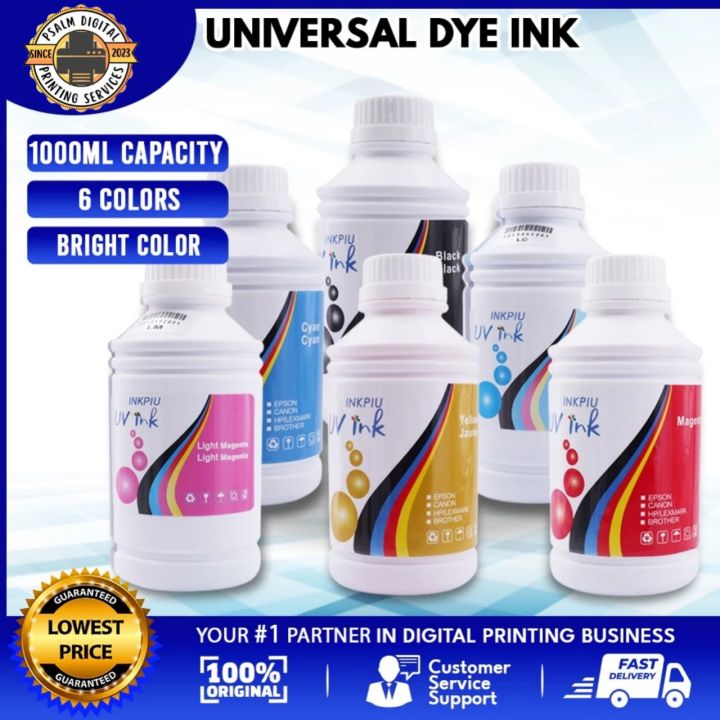 Inkpiu UV Dye Ink 1000ml Universal Refill Ink Bottle for Printers ... Inkpiu UV Dye Ink 1000ml Universal Refill Ink Bottle for Printers ...