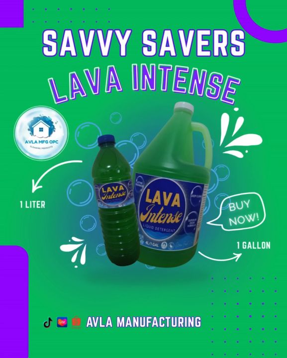 Lava Intense All-in-One Liquid Laundry Detergent Soap | Lazada PH