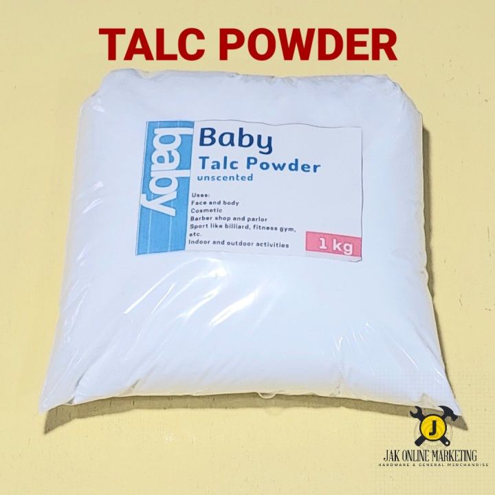 Talc or talcum powder for body and face, sports like billiards, gym ...