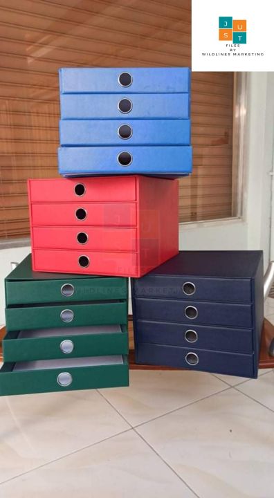 Multi tray 4 drawers/Filing drawers/Filing box/Desk drawer | Lazada PH
