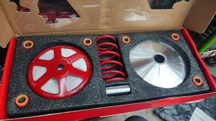 MUTARRU CVT SET FOR CLICK/BEAT FI/NMAX/AEROX/M3/MSI125/ADV/PCX 140 ...