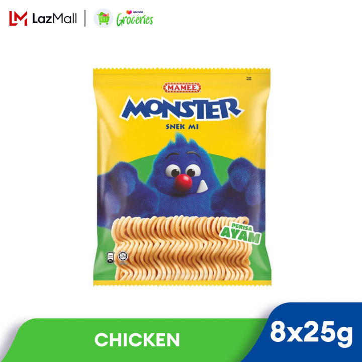 MAMEE MONSTER FAMILY PACK CHICKEN 8X25G | Lazada