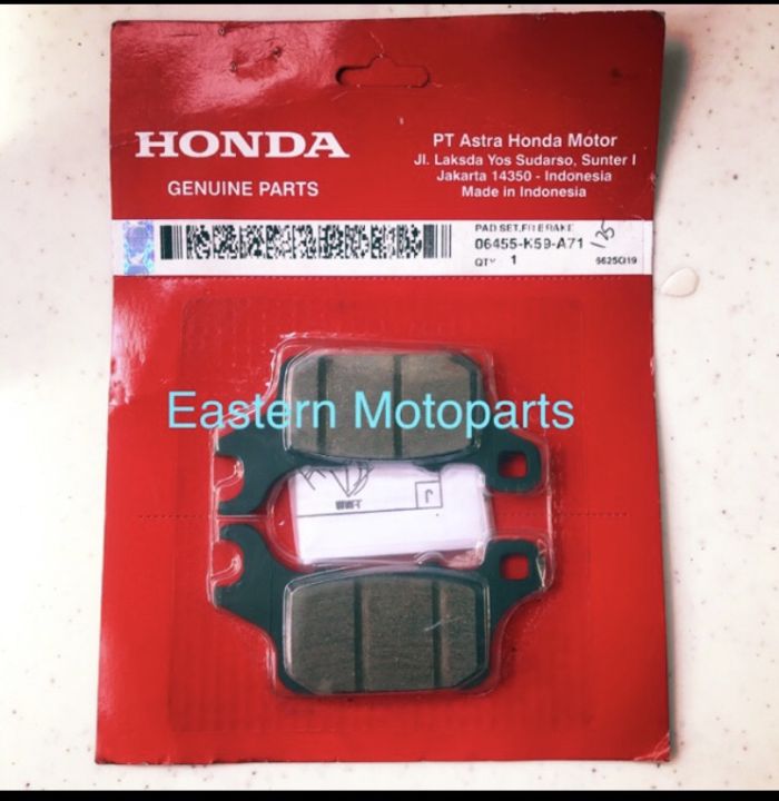 HONDA CLICK 125i/150i V2 Brake Pad (Front) Game Changer | Lazada PH