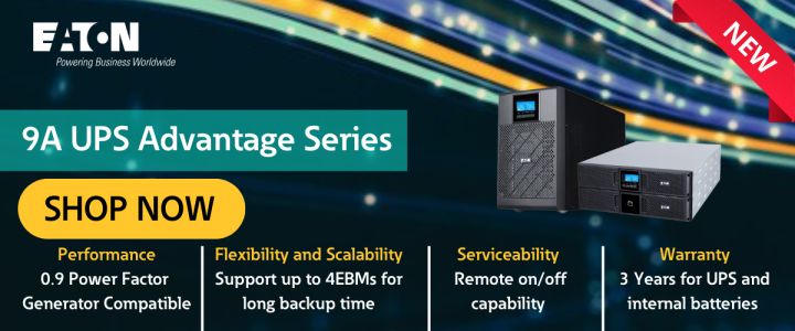 EATON 9A UPS | UNINTERRUPTED POWER SUPPLY RACK 2U MODEL 1000IR-900W ...