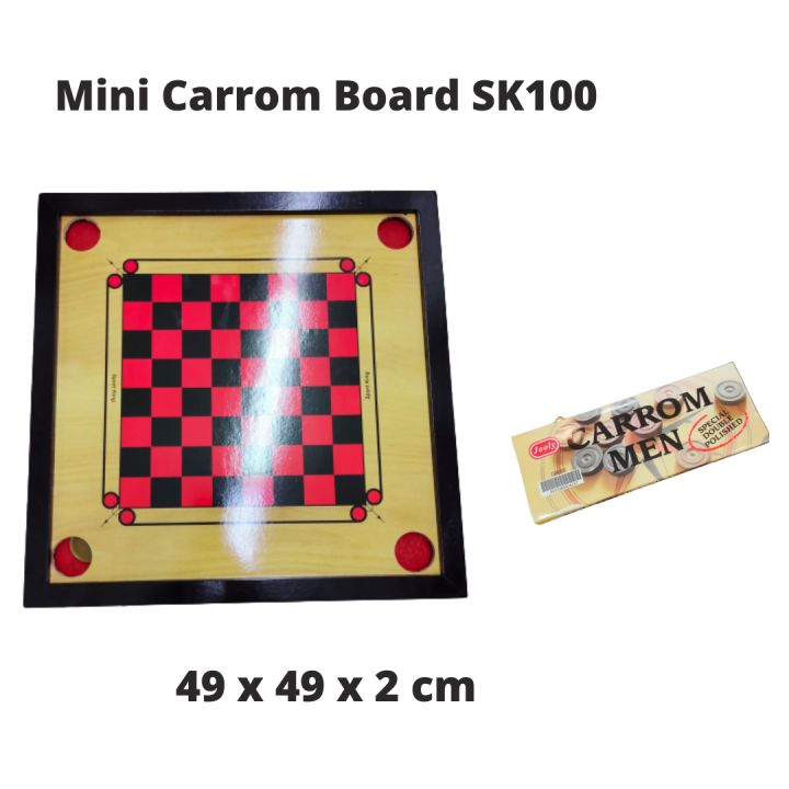 MINI CARROM BOARD SK100 | Lazada
