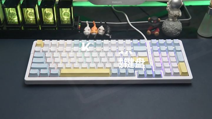 12 hours delivery Gaming KINYO Keyboard 100 Keys Rainbow Gaming ...