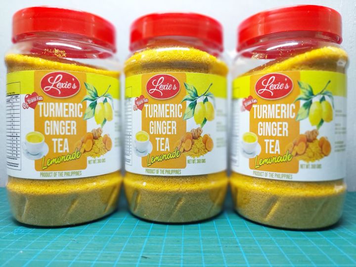 Lexie's Turmeric Ginger Tea Powder Lemonade 360g | Lazada PH