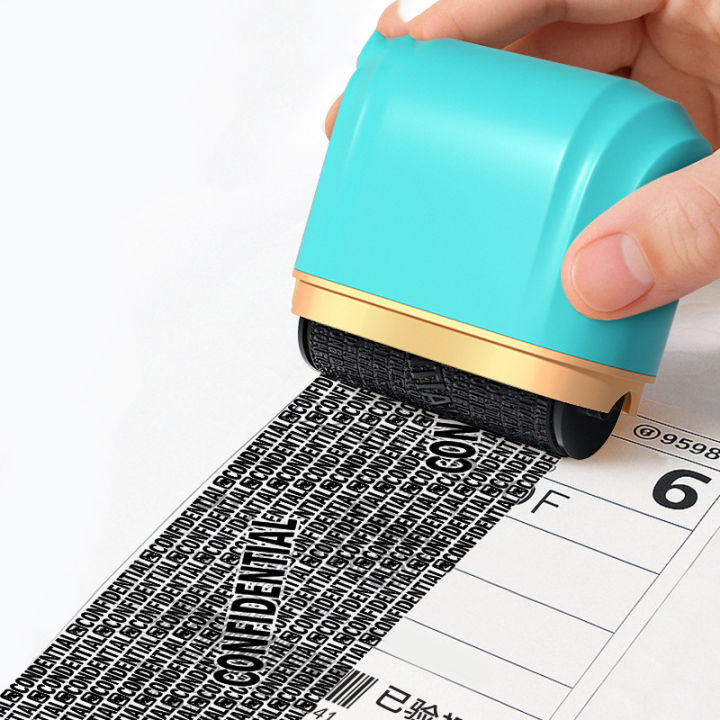 Roller-type Confidential Seal Garbled Privacy Seal Original Ink Express ...