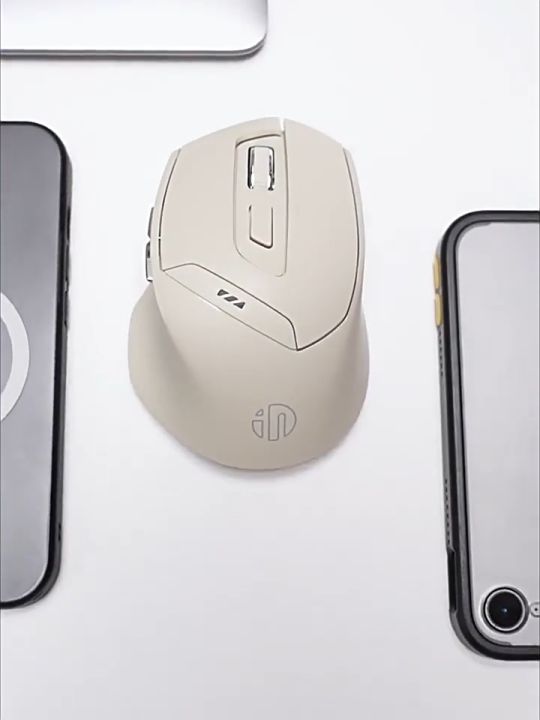 Inphic DR6 Wireless Mouse Tri-Mode 2.4G Bluetooth Wireless Mute Button ...