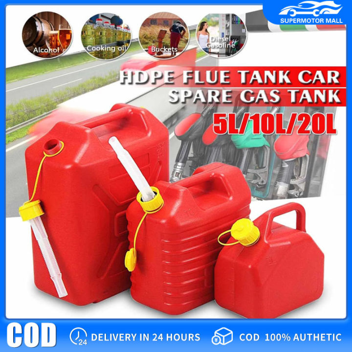 [COD/Original] Fuel Tanks Plastic Petrol Cans Car Jerry Can Mount Motorcycle Jerrycan Gas Cans ...