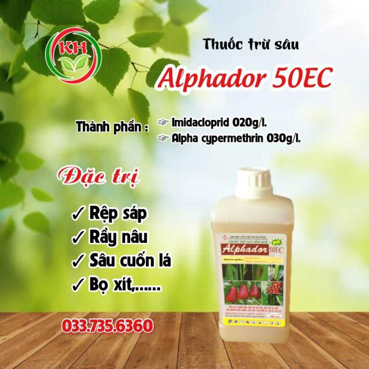 Thuốc trừ sâu Alphador 50EC - Chai 480ml | Lazada.vn