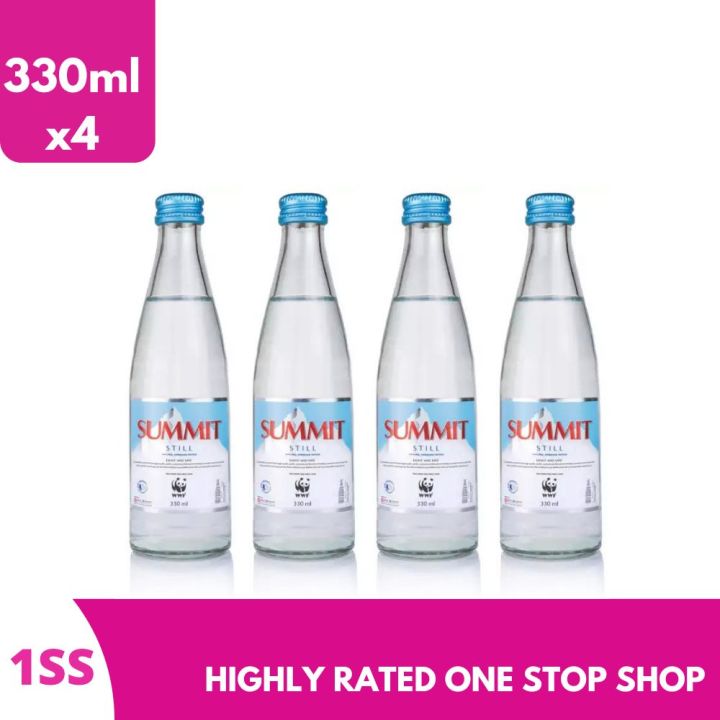 Summit Still Water Light & Easy, 330ml x 4 | Lazada PH