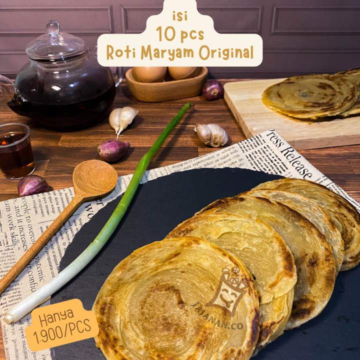 ROTI CANE MARYAM TIMUR TENGAH RASA ORIGINAL GURIH ISI 10 PCS HOMEMADE ...