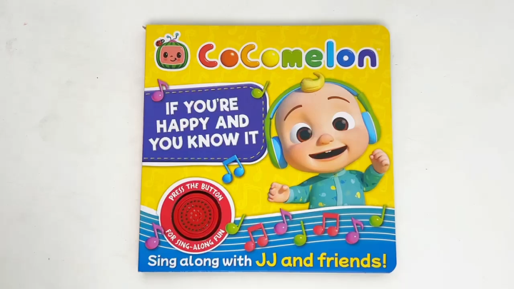 Cocomelon If You Are Happy & You Know It Sound Book For Kids To Sing ...