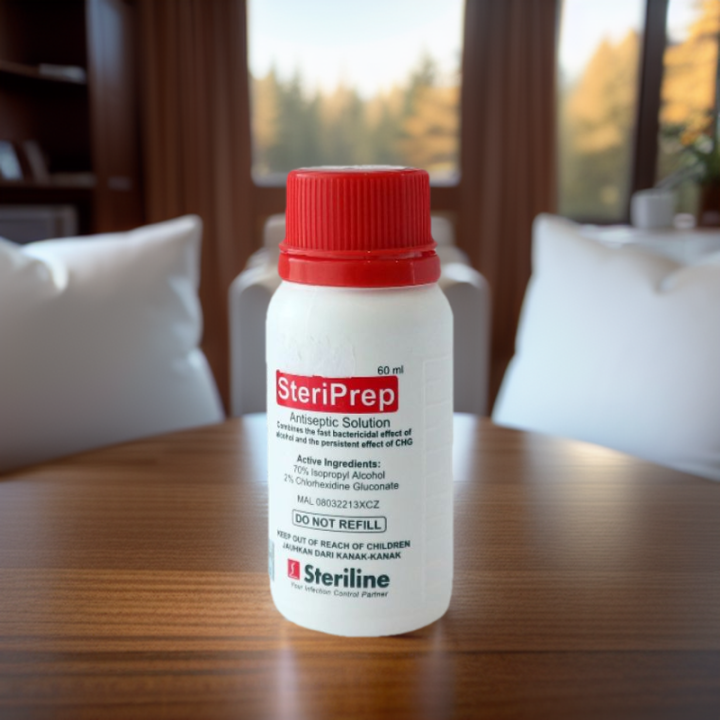Steriline SteriPrep Antiseptic Solution ) Isopropyl Alcohol ...