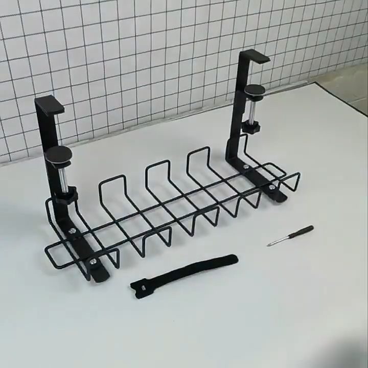 Under Desk Cable Organizer ,Under The Table Wire Management Rack ,36/40 ...