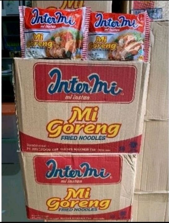 [COD] Intermie Goreng 1 Dus isi 40 Bungkus / Mie Instan Intermie Goreng ...