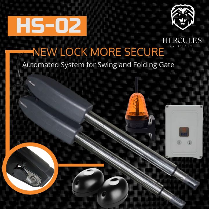 Hercules 800KG Bundle Deals Full Set Automatic Swing Gate Opener ...