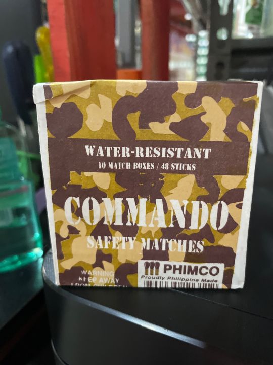 Commando safety matches | Lazada PH