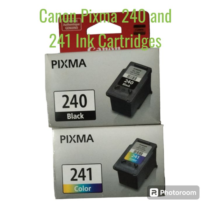 Canon Pixma 240 and 241 Ink Cartridge | Lazada PH