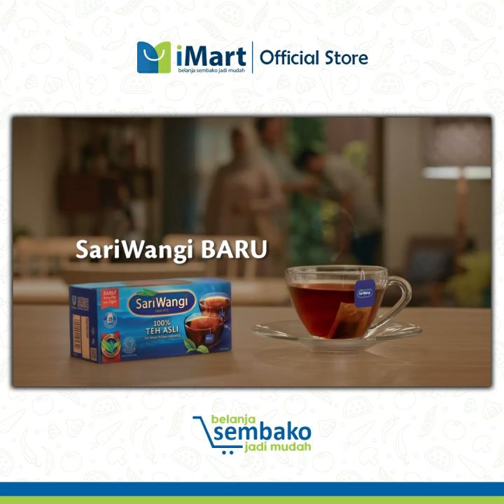 Sariwangi Teh Celup Asli Box 50X1.9g | Lazada Indonesia